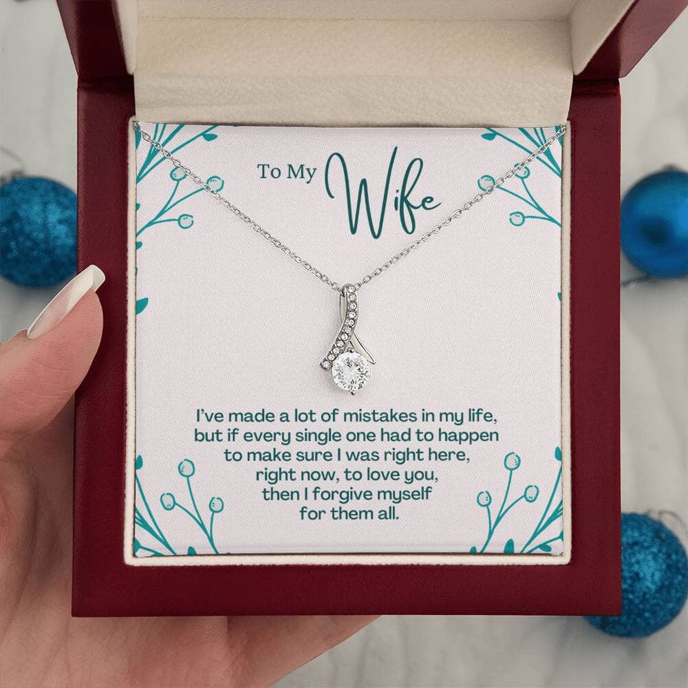 Eternal Love Ribbon Pendant - A Symbol of Undying Affection – Kendall's ...