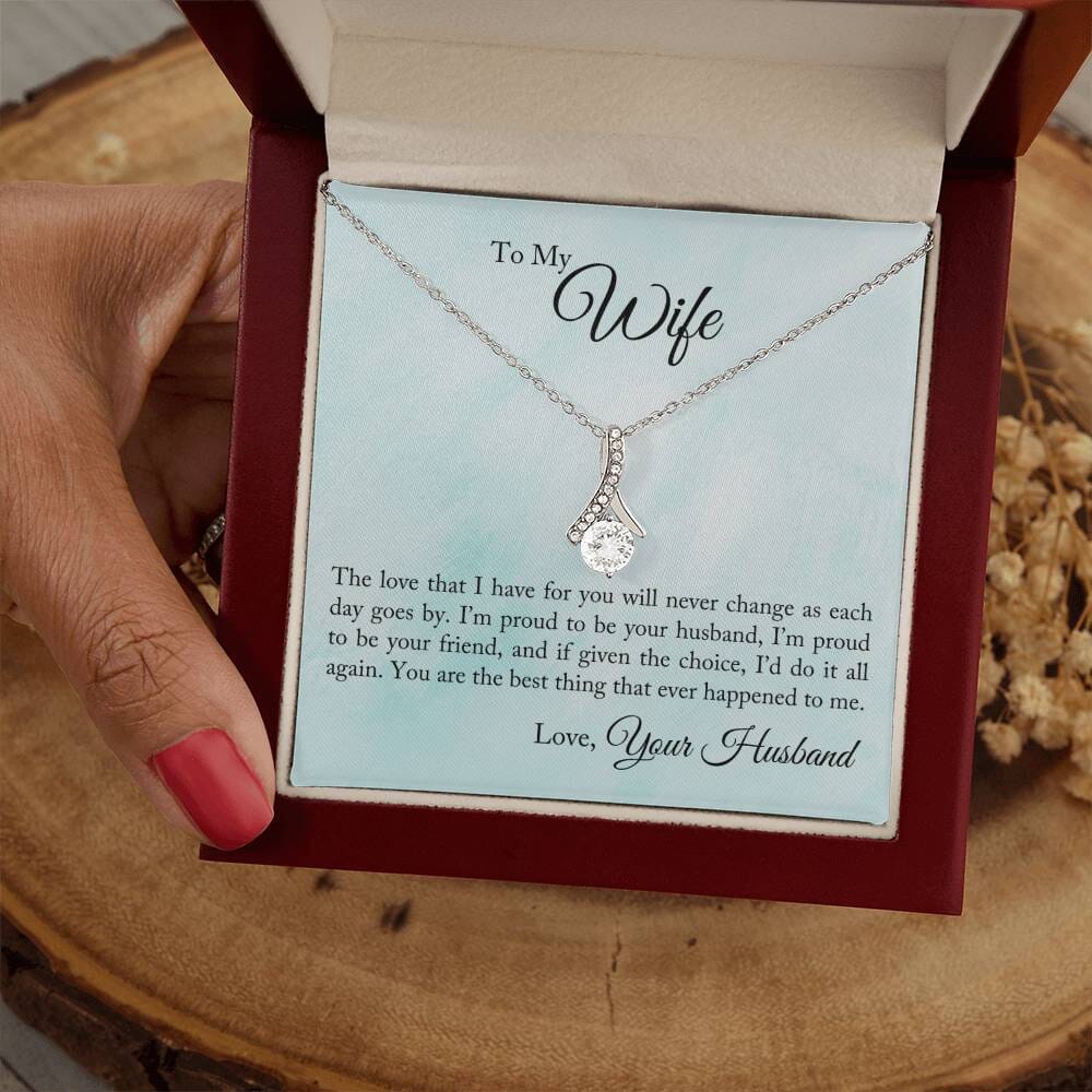 Eternal Love Ribbon Pendant: A Timeless Symbol of Your Everlasting Bon ...