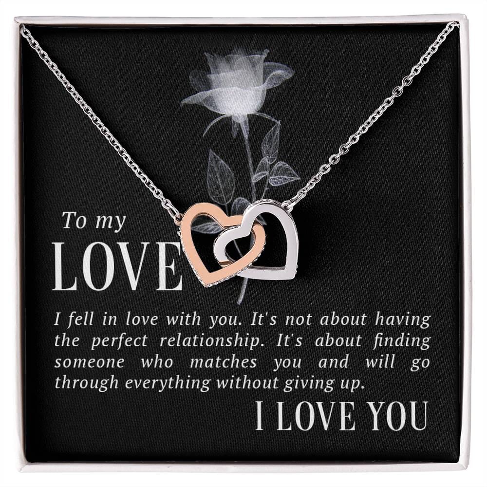 Everlasting Love Interlocking Hearts Necklace – A Symbol of Unbreakabl ...