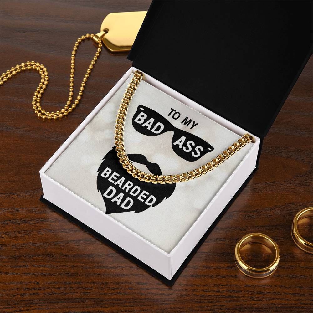 Unbreakable Bond: The Cuban Link Chain - A Tribute to the Badass Beard ...